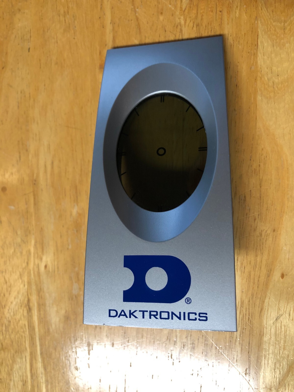 Daktronics Electronic Transparent Desk Deco Clock | eBay