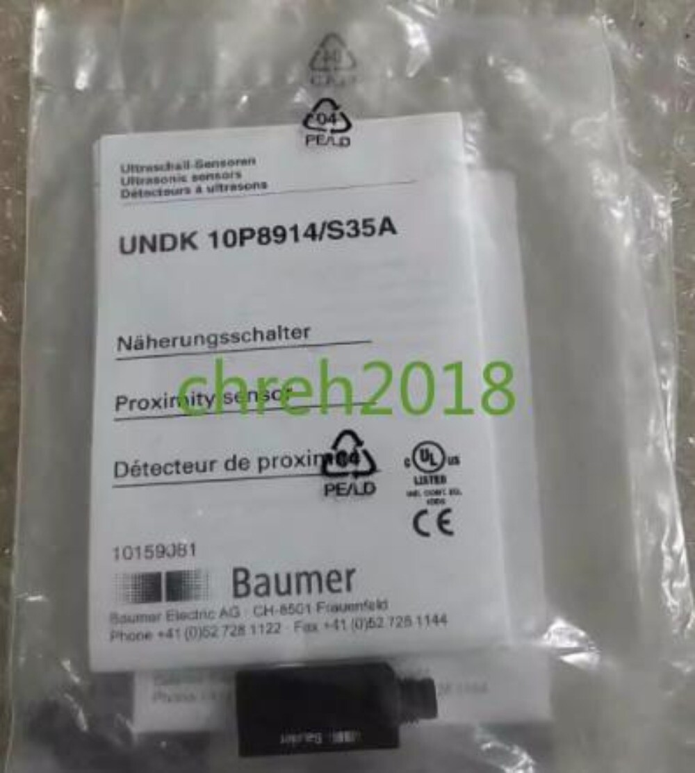 1 PCS NEW Baumer photoelectric switch sensor in stock UNDK 10P8914/S35A ...