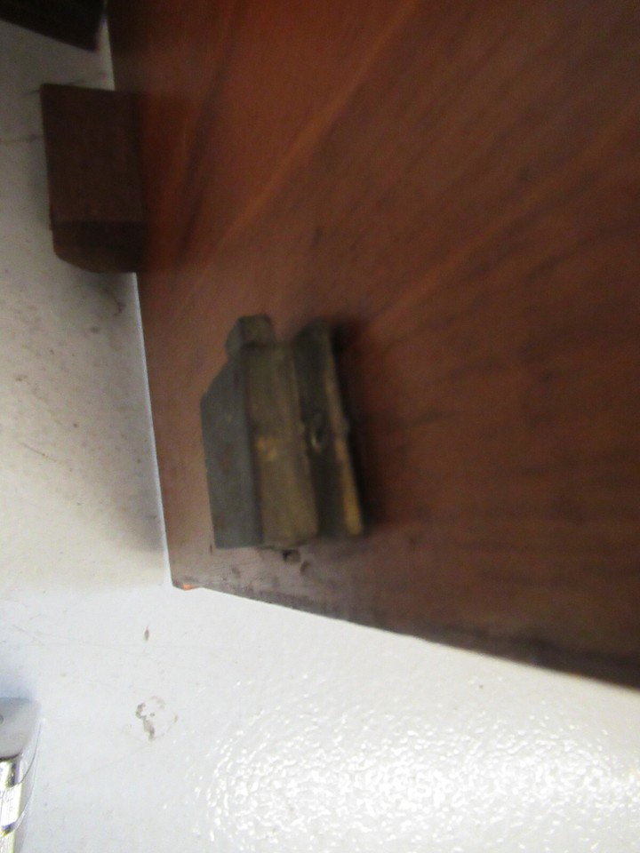 ANTIQUE EMPTY WOOD CASE WATSON UK RARE MICROSCOPE PART AS PICTURED &TB ...