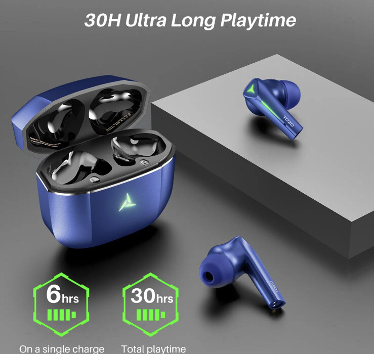 TOZO G1 Wireless Bluetooth Gaming Earbuds High Sensitivity in- Ear ...