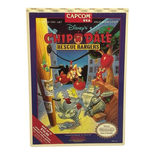 Chip N Dale Rescue Rangers Toys R Us Vidpro Display Card 5x7 Nintendo ...
