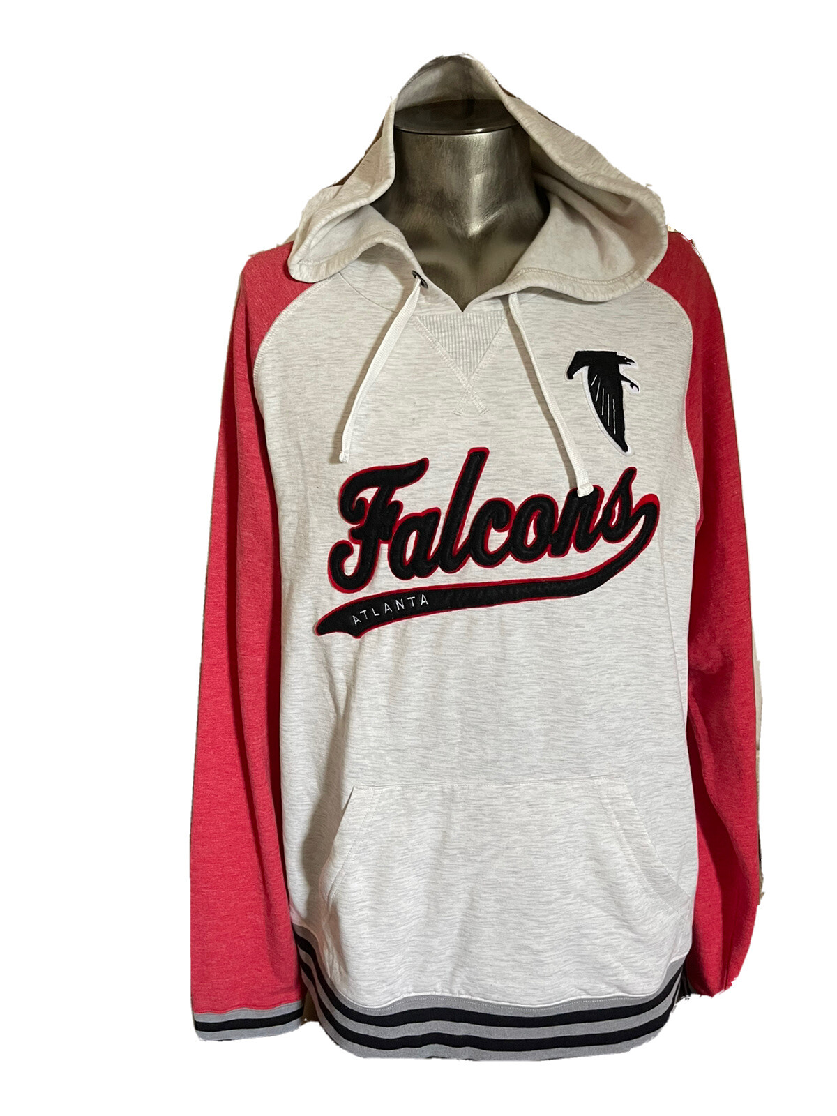 NFL Atlanta Falcons Fleece Pullover Hoodie Sz Large | eBay