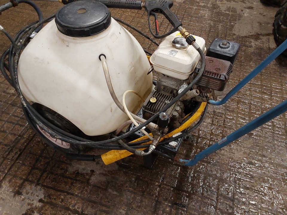 Petrol Jet Wash Bowser Pressure Washer 120L | eBay UK