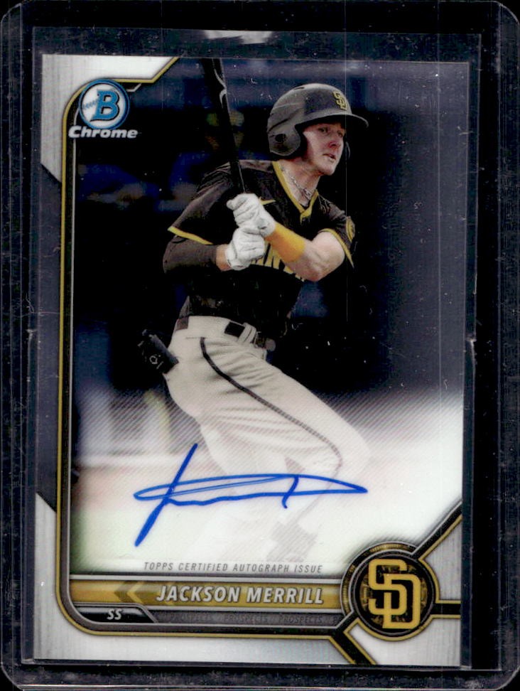 A Star is Born: Jackson Merrill Rookie and Prospect Cards