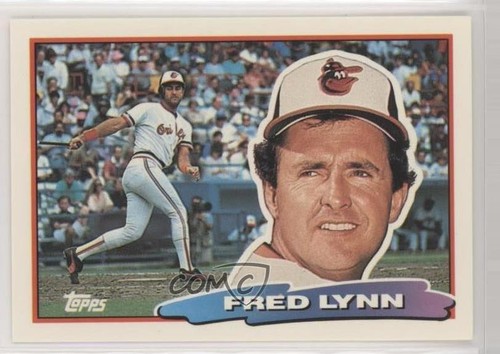 1988 Topps Big Fred Lynn (C* on Back) #169 | eBay