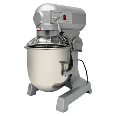 30QT Commercial Dough Mixer Electric Flour Mixing Machine 3 Types Hooks ...