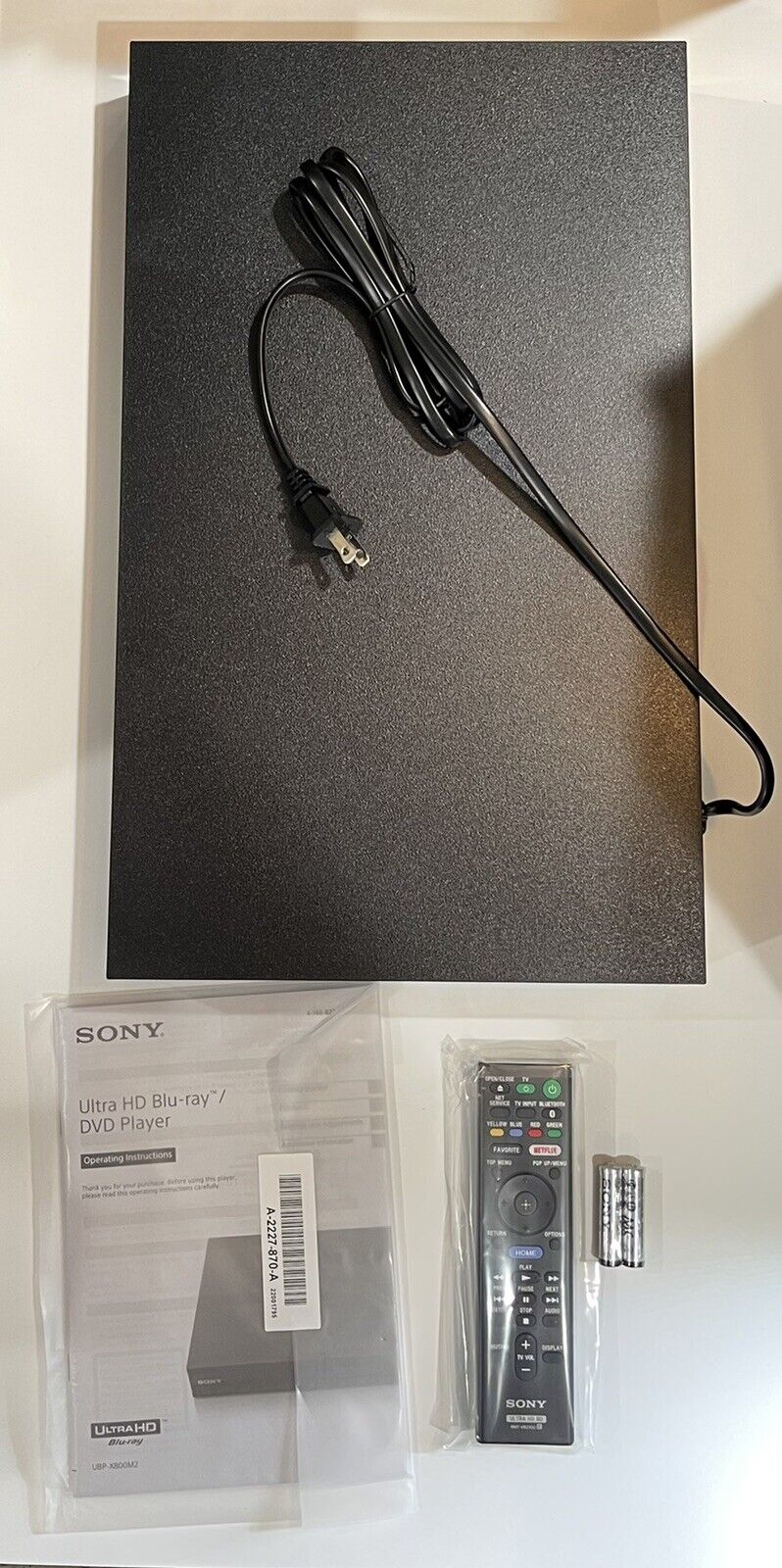 Sony UBP-X800M2 4K UHD Blu-ray Player - Black for sale online | eBay