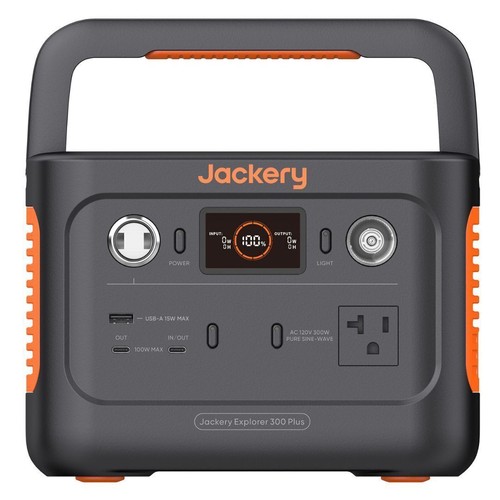 Jackery Explorer 300 Plus 300-Watt Portable Power Station 21-0001 ...