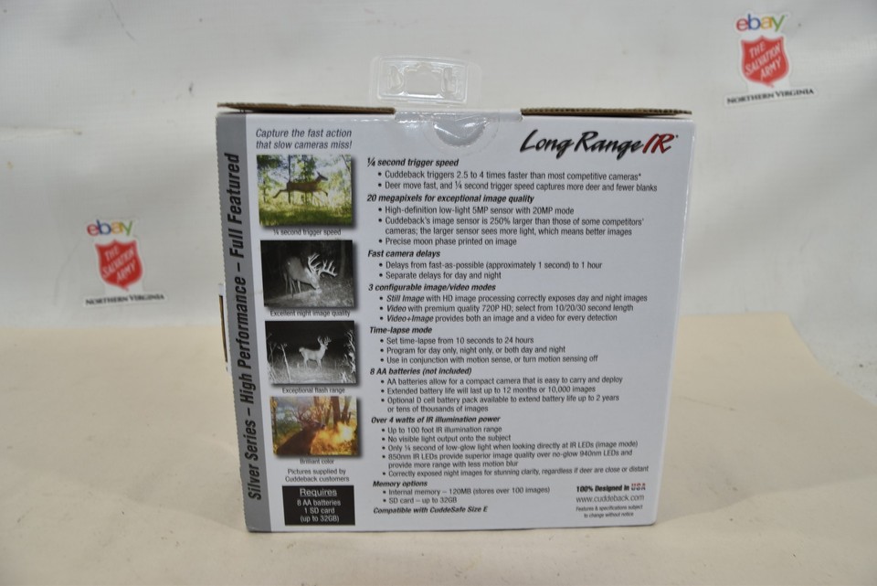 Cuddeback Digital Long Range IR Game Camera NEW In Box (4712A) | eBay