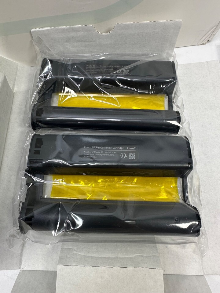 Liene PixCut S1 Color Sticker Printer & Cutting Machine + 72 Sheets 4x7 ...