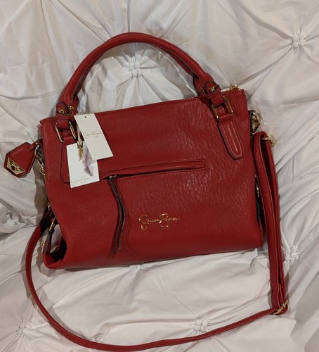 jessica simpson red crossbody handbag purse | eBay
