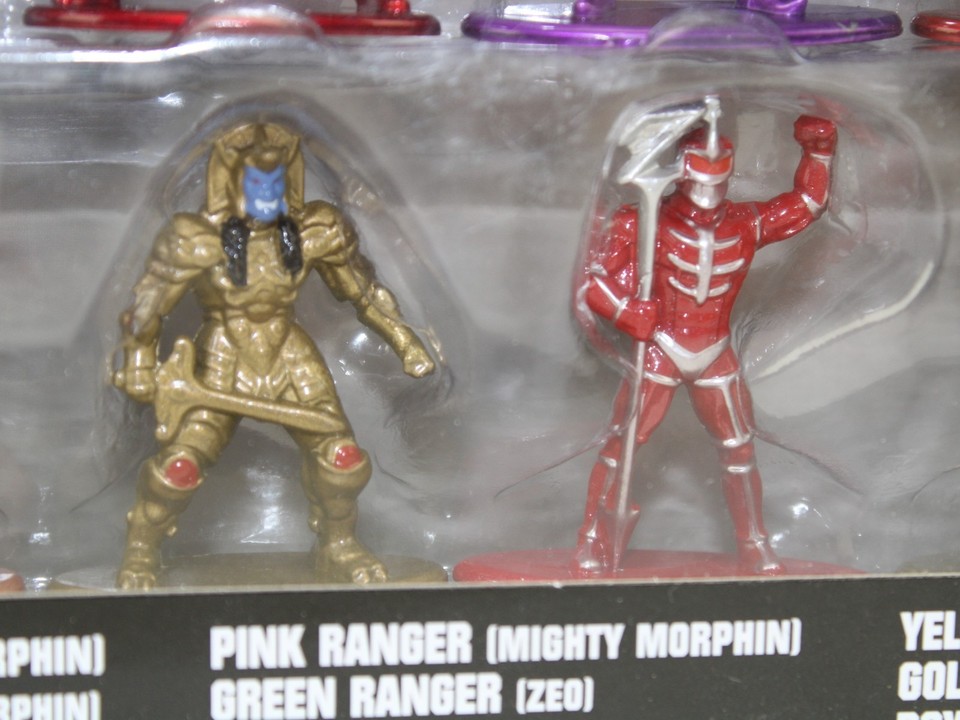 Jada Toys Power Rangers Nano Metalfigs Diecast Action Figures NIB | eBay