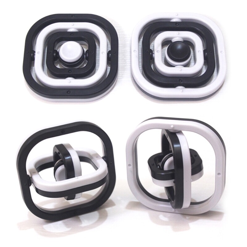 3D Infinite Flip Rotary Spinner Finger Gyro Desktop for Office | eBay