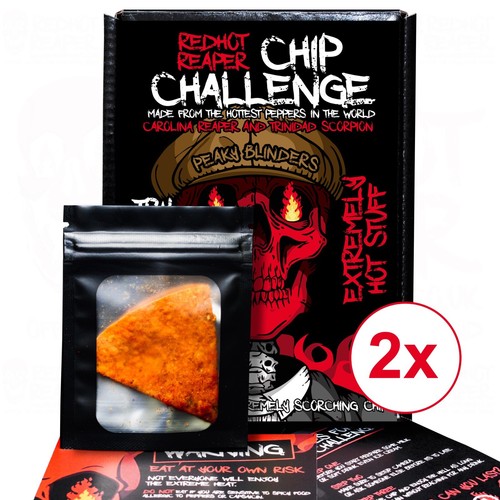 2x HOT CHIP 🔥 WORLDS HOTTEST CHILLI CHIP 🔥 | eBay UK