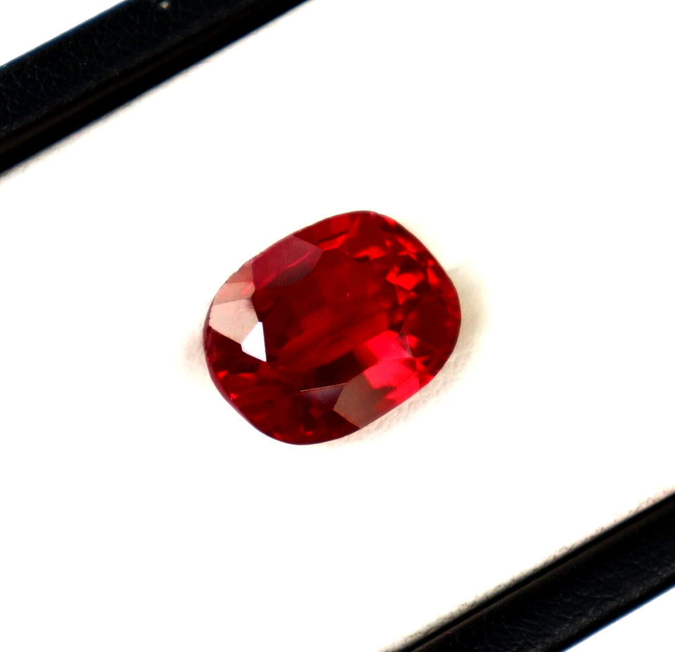 Natural Cushion Shape Certified Red Ruby 13 Ct Jewelry Use Loose ...