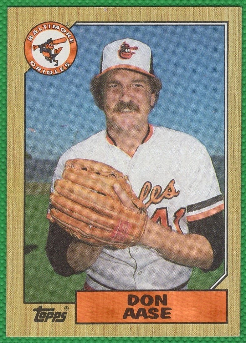 Don Aase - 1987 Topps #766 - Baltimore Orioles Baseball Card | eBay