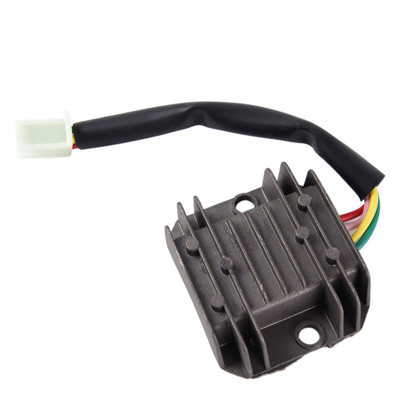 Universal 4 Wire Full Wave Motorcycle Regulator Rectifier for 12V DC ...