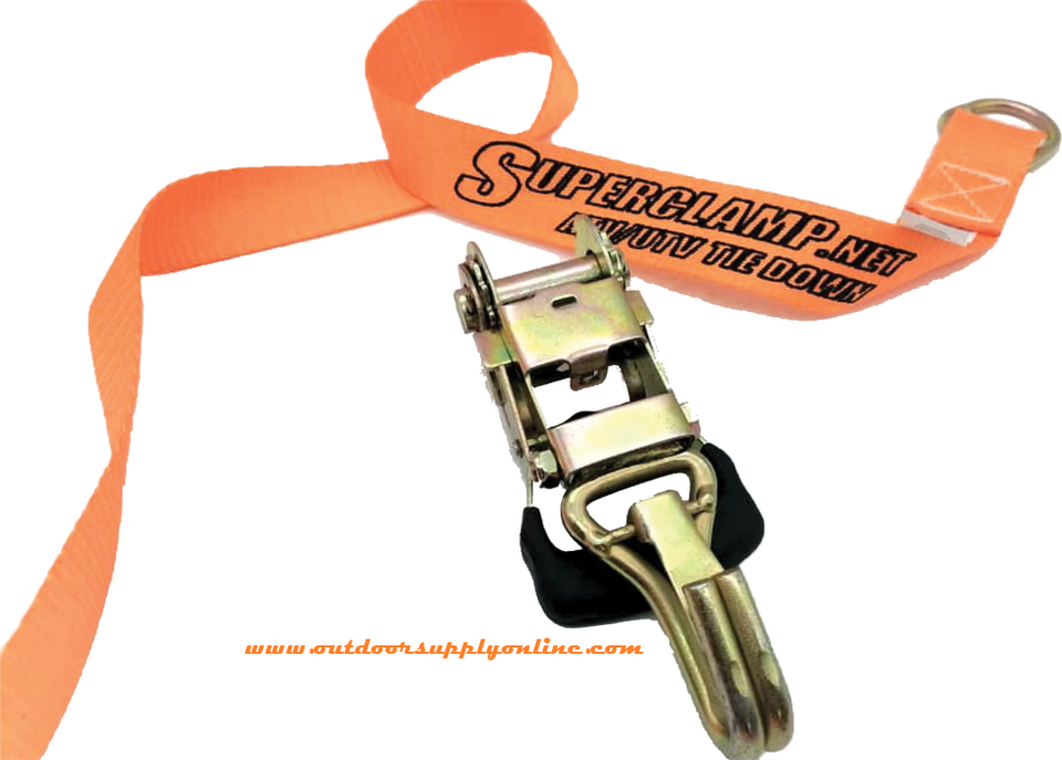 ATV Tie Down Strap Kit, UTV Tie Down Strap Kit, Superclamp ATV/UTV Strap Kit | eBay