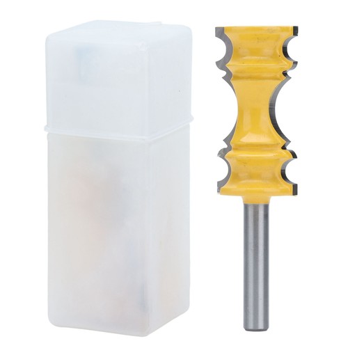 Chair Rail Molding Router Bits Steel Alloy Crown Shape Routers Bit 1‑1/ ...