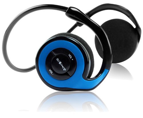 Bluetooth Stereo SPORTS Headset with Microphone - BLUE - QFX H-151BT | eBay