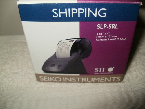 Seiko Self-Adhesive Wide Shipping Labels 2-1/8 x 4 White 220/Box SLP ...