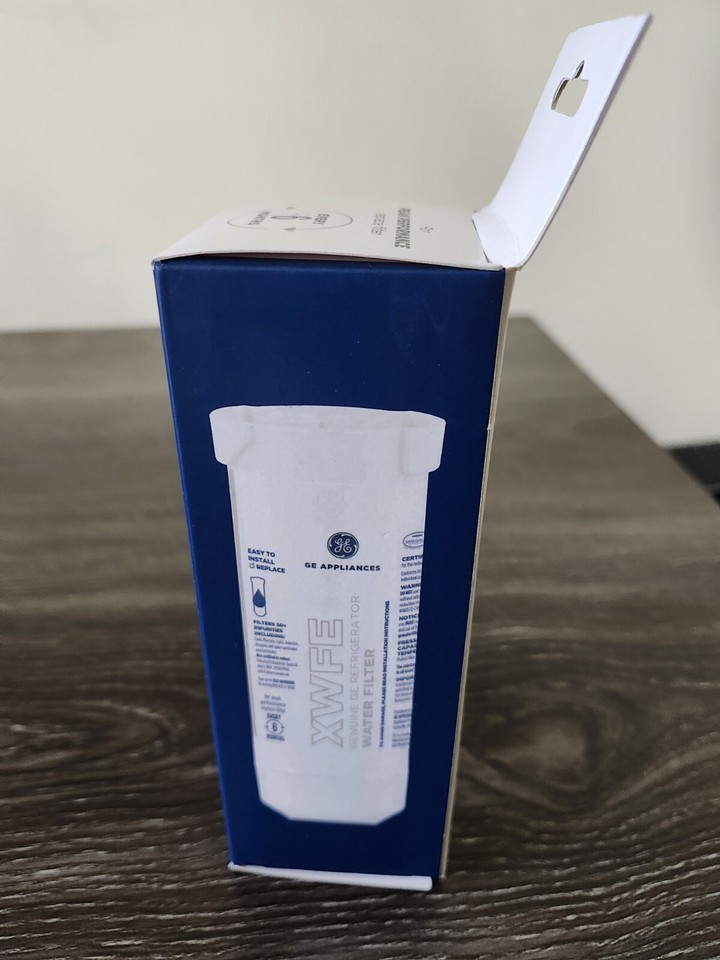 GE XWFE Refrigerator Water Filter - White With Chip 84691851615 | eBay