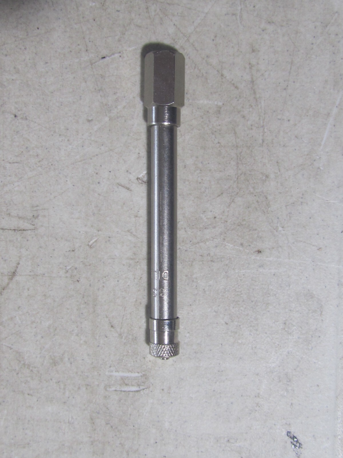 SET OF 2 NEW Dill 331 Truck Valve Stem Extension 3" Nickel Plated Brass ...