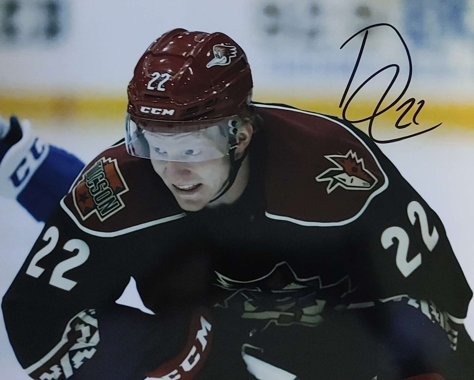 BEN MCCARTNEY SIGNED 8X10 MATTE PHOTO TUCSON ROADRUNNERS (B) ARIZONA ...