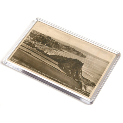 JUMBO MAGNET - Vintage Devon - View Of The Den & Shaldon from Pier ...