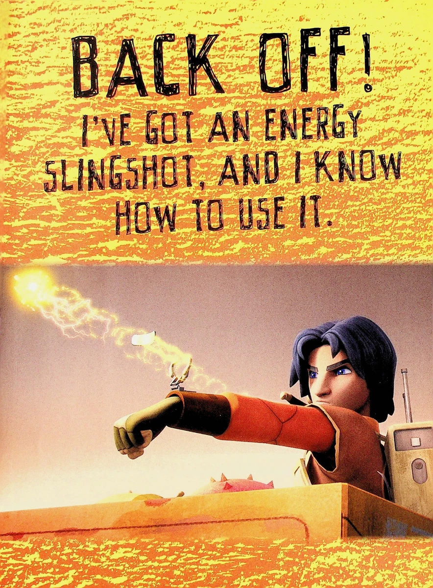 Star Wars Rebels Ezra Slingshot