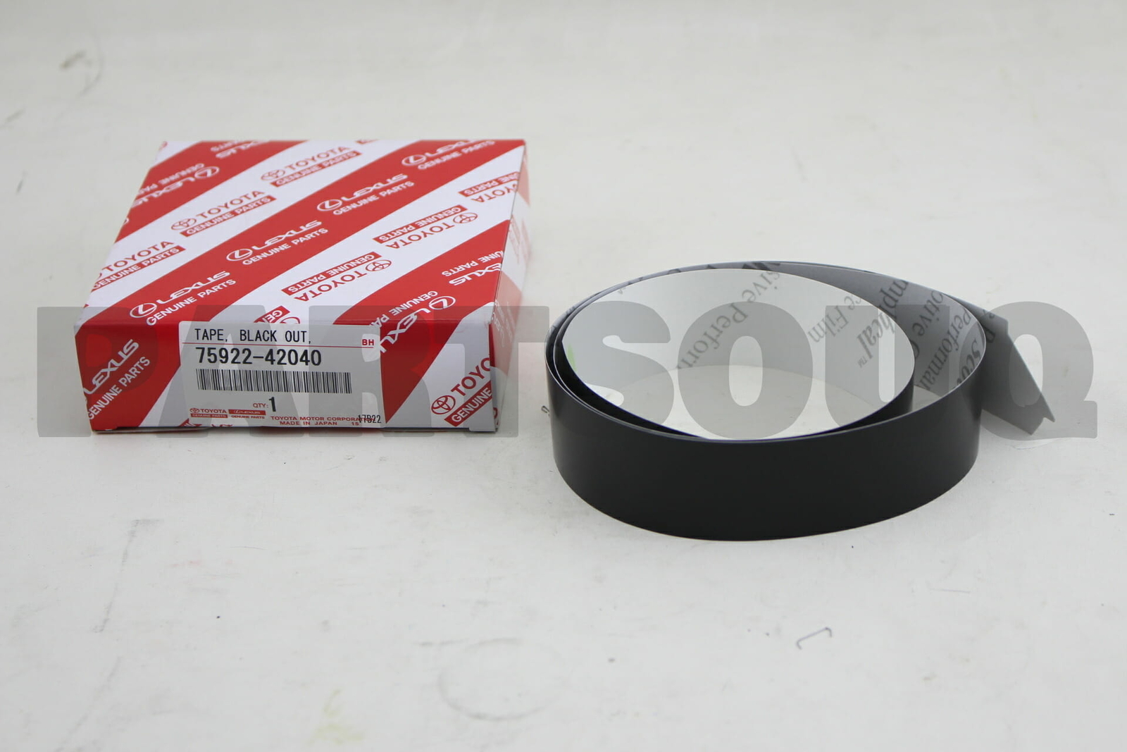7592242040 Genuine Toyota TAPE, BLACK OUT, NO.1 LH 75922-42040 | eBay