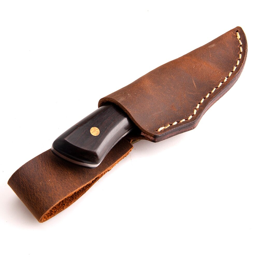 5.5" Tactical Mini Hunting Survival Fixed Blade Knife 440C Steel Blade ...