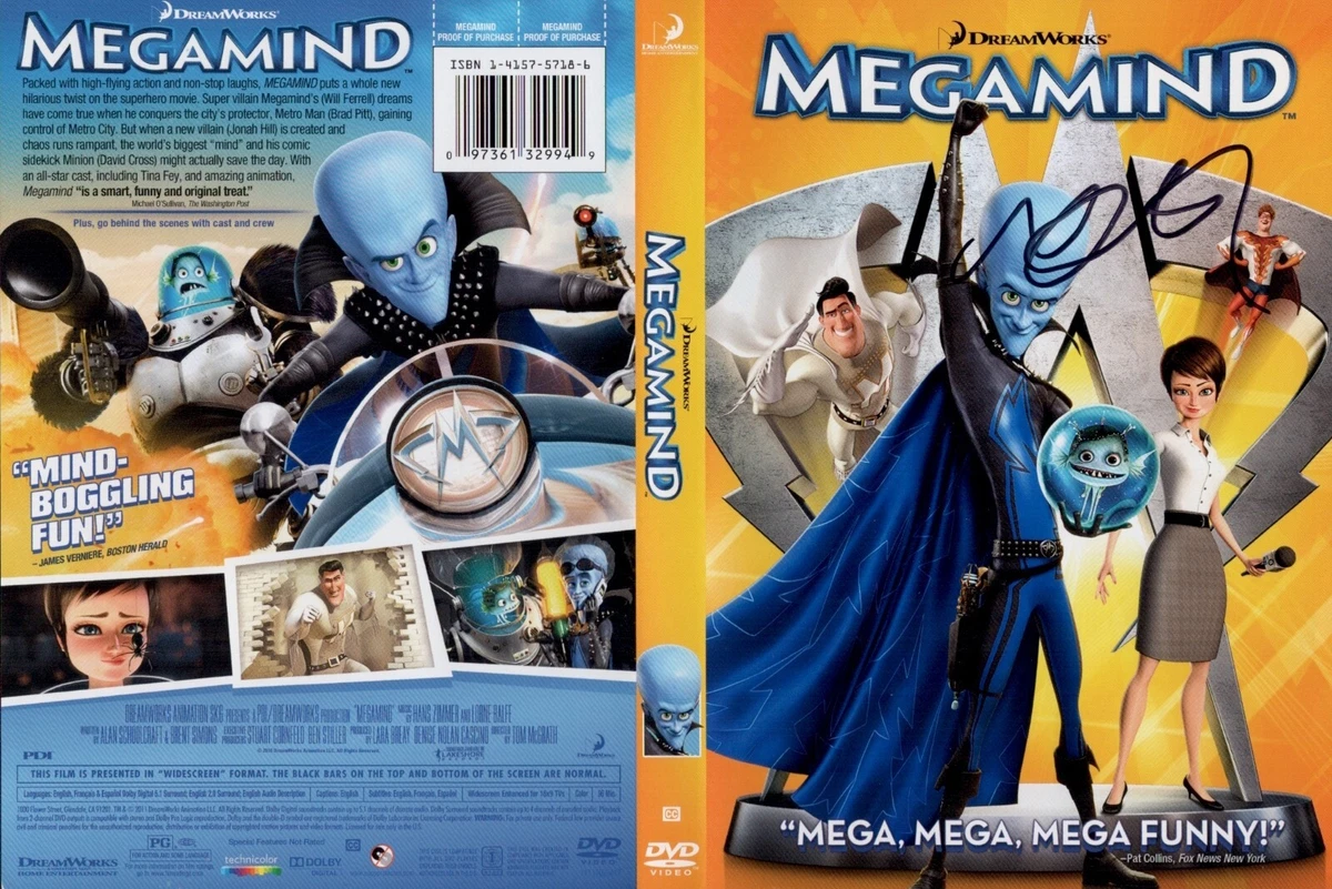 Megamind Dvd Cover
