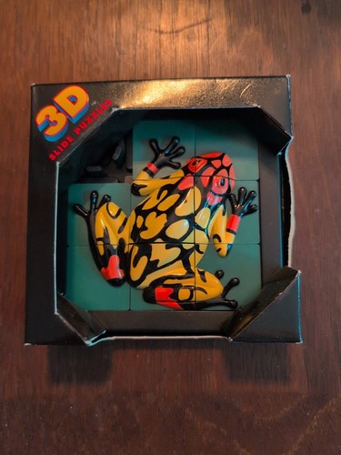 Vintage 1994 DaMert Poison Frog 3D Slide Puzzle | eBay