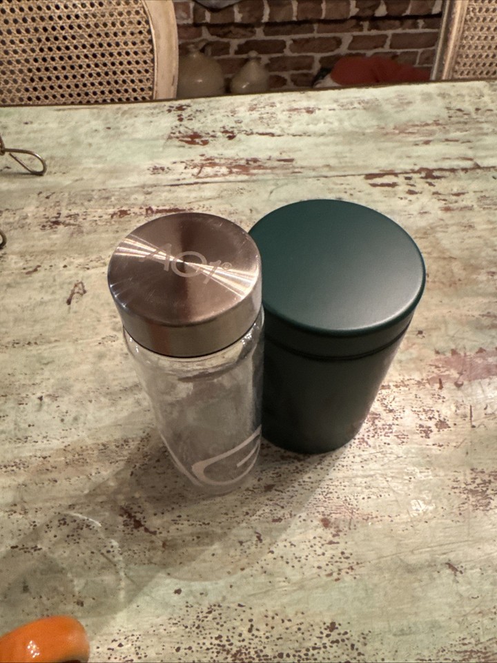 AG1 Athletic Greens Metal Storage Canister and Mixing Bottle | eBay