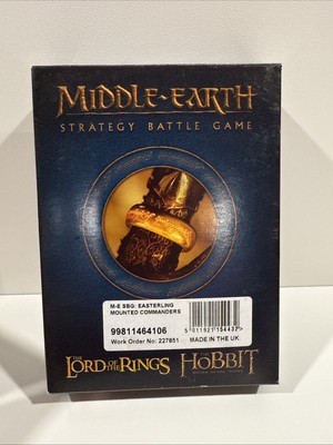 Warhammer Lord Of The Rings Misbg Easterling Mounted Commanders NEW Resin | eBay