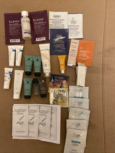Bundle High End Samples Elemis Lisa Eldridge Kiehls Temple Spa Skinn by ...