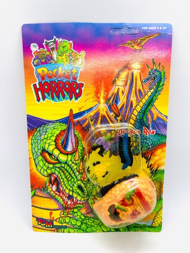 RARE ERROR CARD Pocket Horrors Horror Heads Horror Face Mighty Max ...