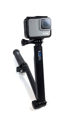 GoPro HERO7 White Waterproof Digital Action Camera (Touch Screen) & 3 ...