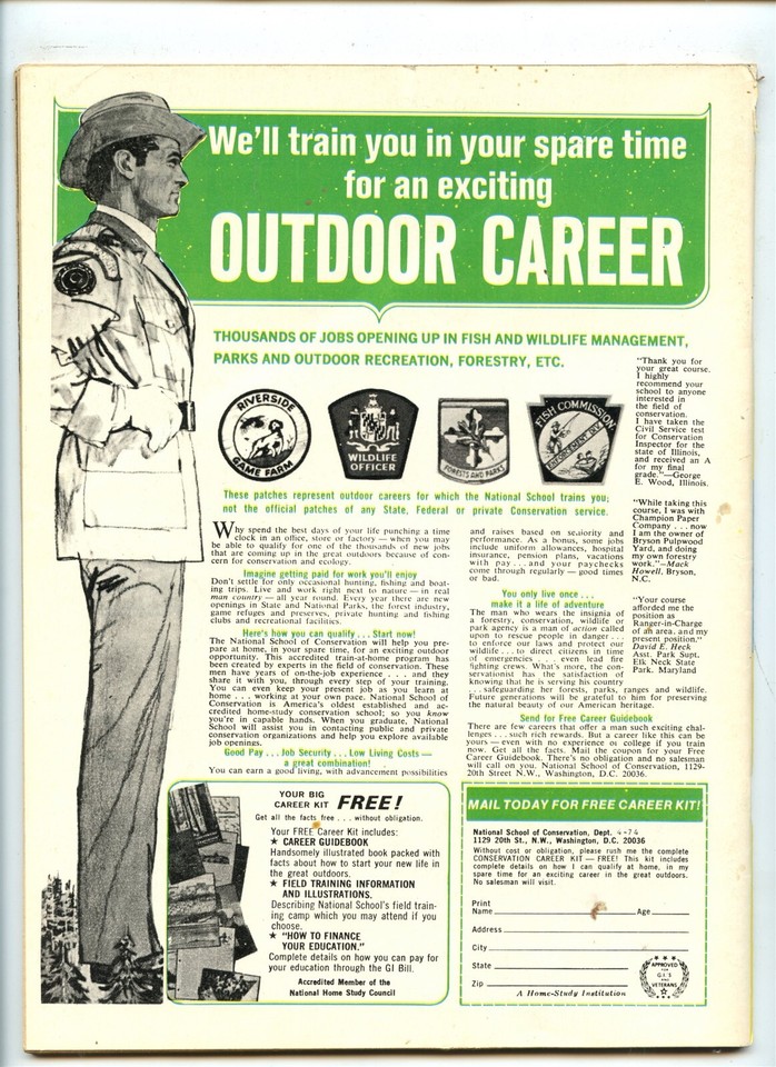 OFFICIAL WRESTLING ANNUAL 3/74 FRED BLASSIE SHEIK PAULA KAYE BLACKJACK ...