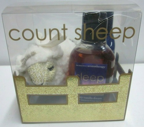 Bath & Body Works Mini Lambie Plush Set 2 oz Lotion Wash Honey Vanilla ...