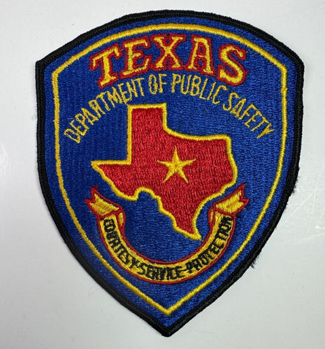 Texas DPS Department of Public Safety TX Patch D8A | eBay