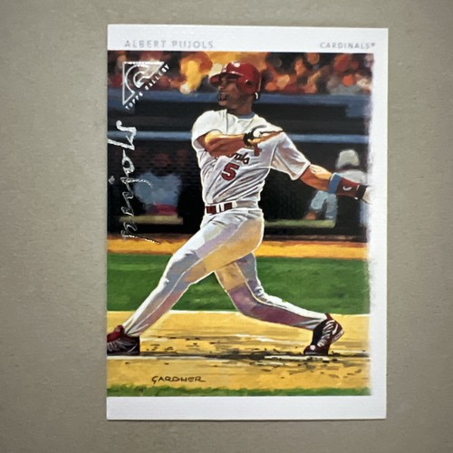2003 Topps Gallery Baseball Albert Pujols Card St. Louis Cardinals #90 ...