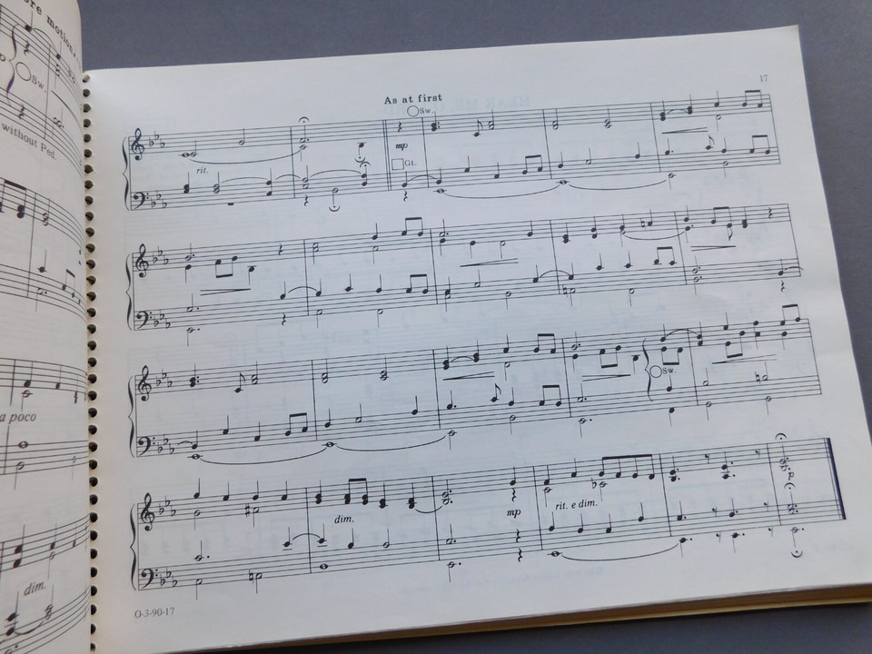 Easy Organ Library Vol 9 - Organ Church Voluntaries - 1975 songbook ...