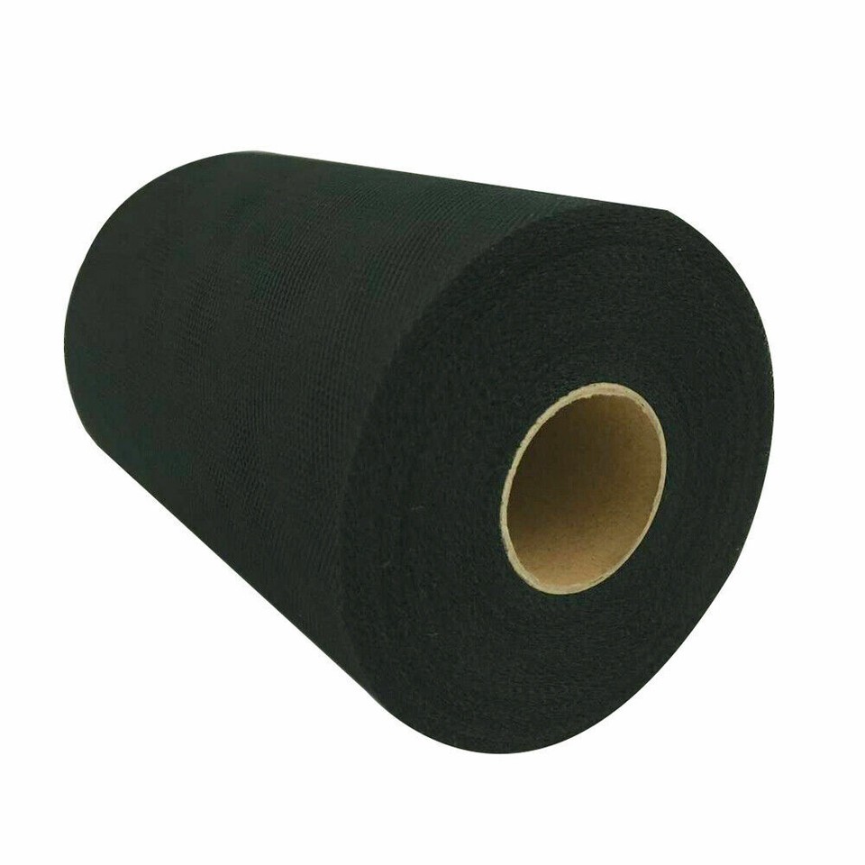 6" x 50/100/200yards Tulle Fabric Roll Tutu Spool Wedding Bow ...