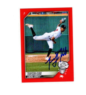 Trayson Kubo 2022 Lansing Lugnuts signed autograph baseball card | eBay