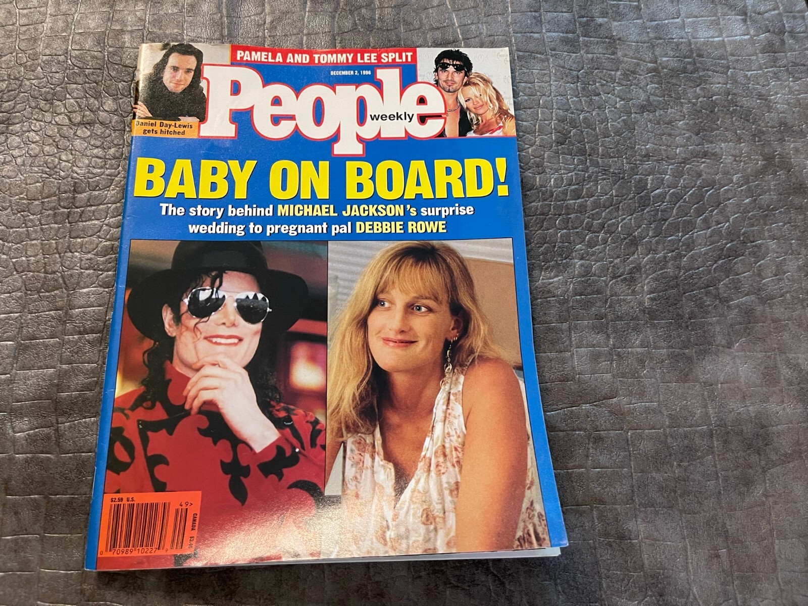 DEC 2 1996 PEOPLE magazine (NO LABEL) UNREAD - BABY ON BOARD - MICHALEL ...