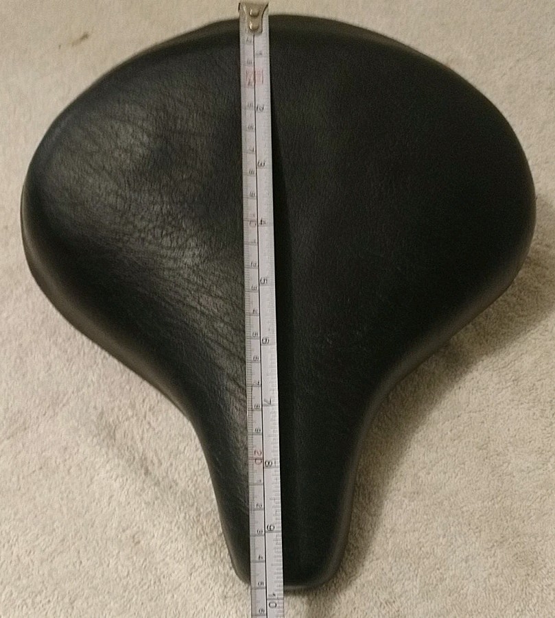 Vintage Wide Mesinger Cruiser Saddle Seat with Chrome Beehive Springs ...