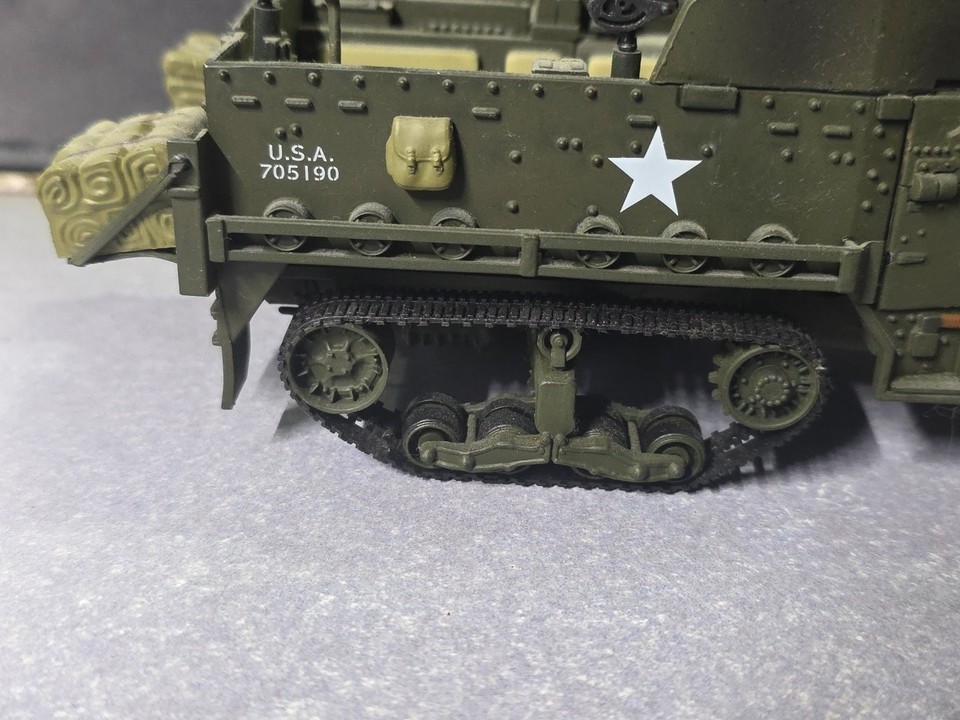 21st Century Toys 1/32 M3A3 US Army Half Track Armor M2 .50 Cal Machine ...