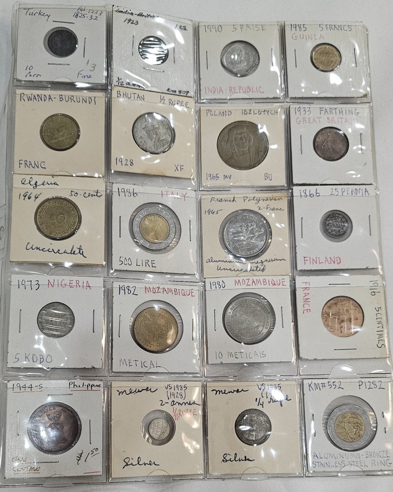Lot of Coin Collection, 80 Coins includes Silver Coins | eBay